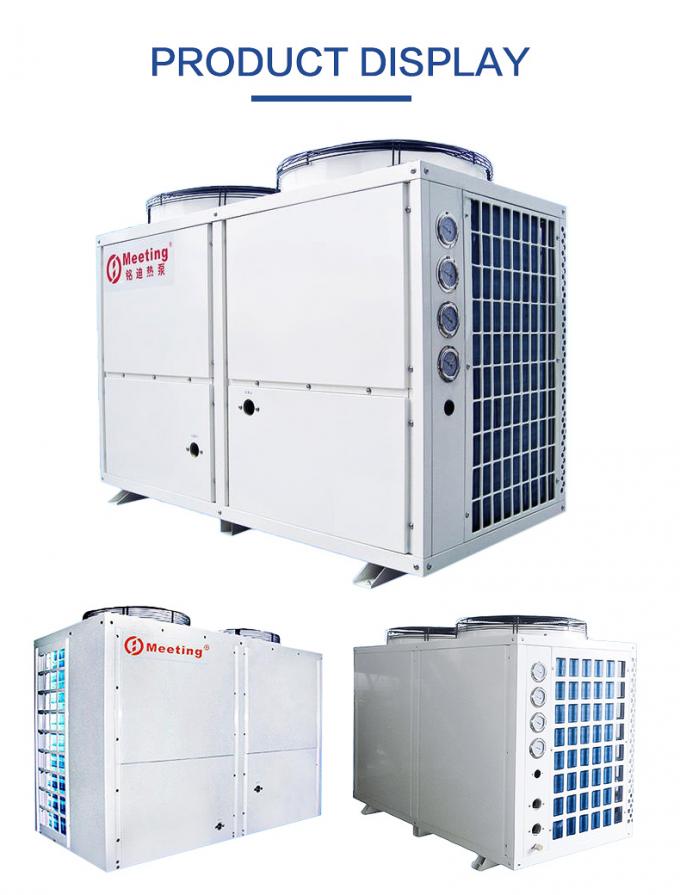 MD100D-EVI 36.8kw Air To Water Heat Pump R32 Refrigerant House Heating ...