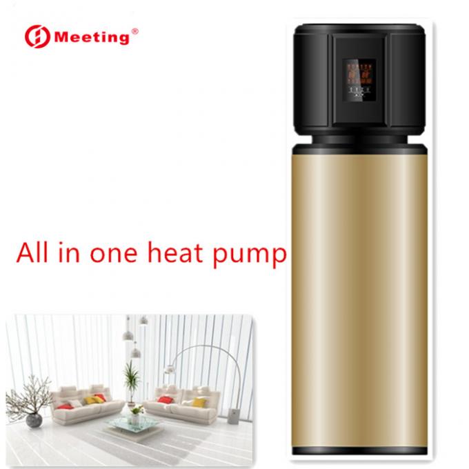 150L 2000W All In One Heat Pump Air To Water Heating And Hot Water Heater