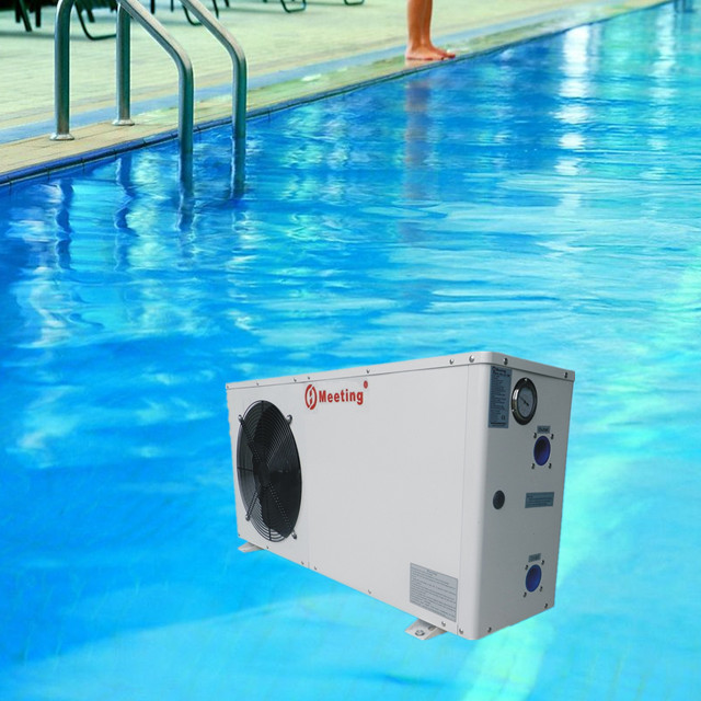 Galvanized plate of pure titanium tube heat exchanger 4KW swimming pool ...