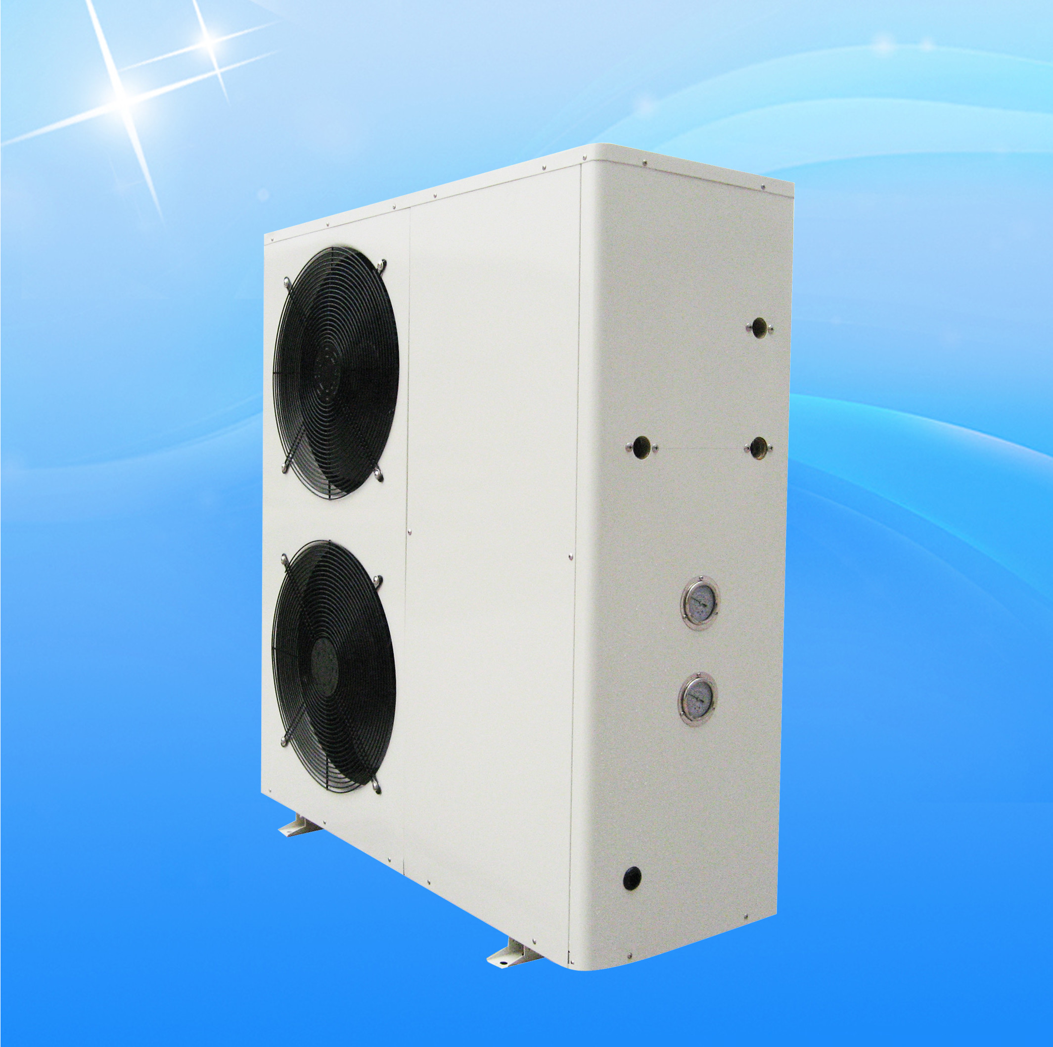 Wall Mounted 1.5 Ton Inverter Heat Pump Fresh Air Heating And Cooling