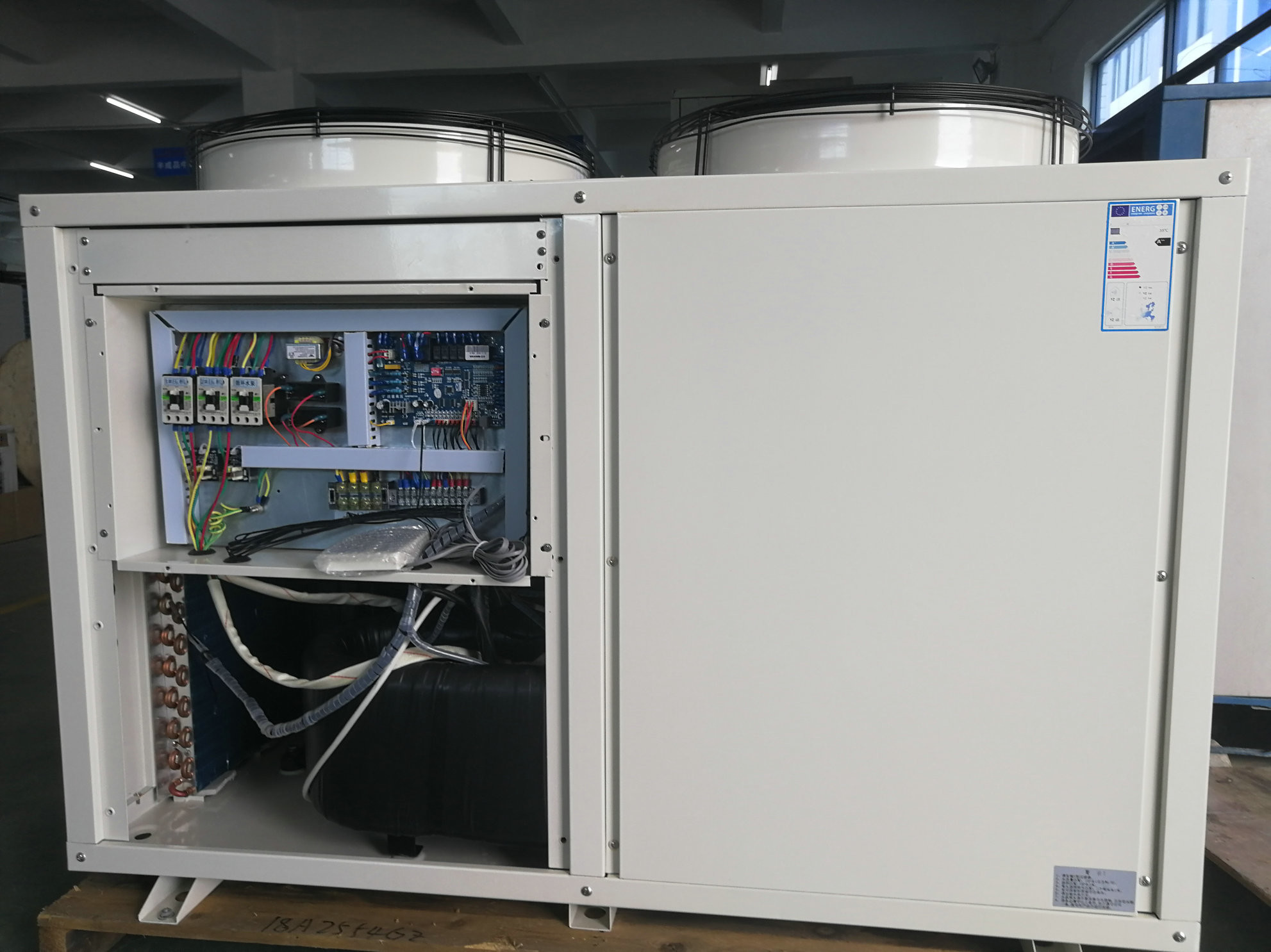 50KW Meeting Swimming Pool Heat Pump High Efficiency Saving Energy